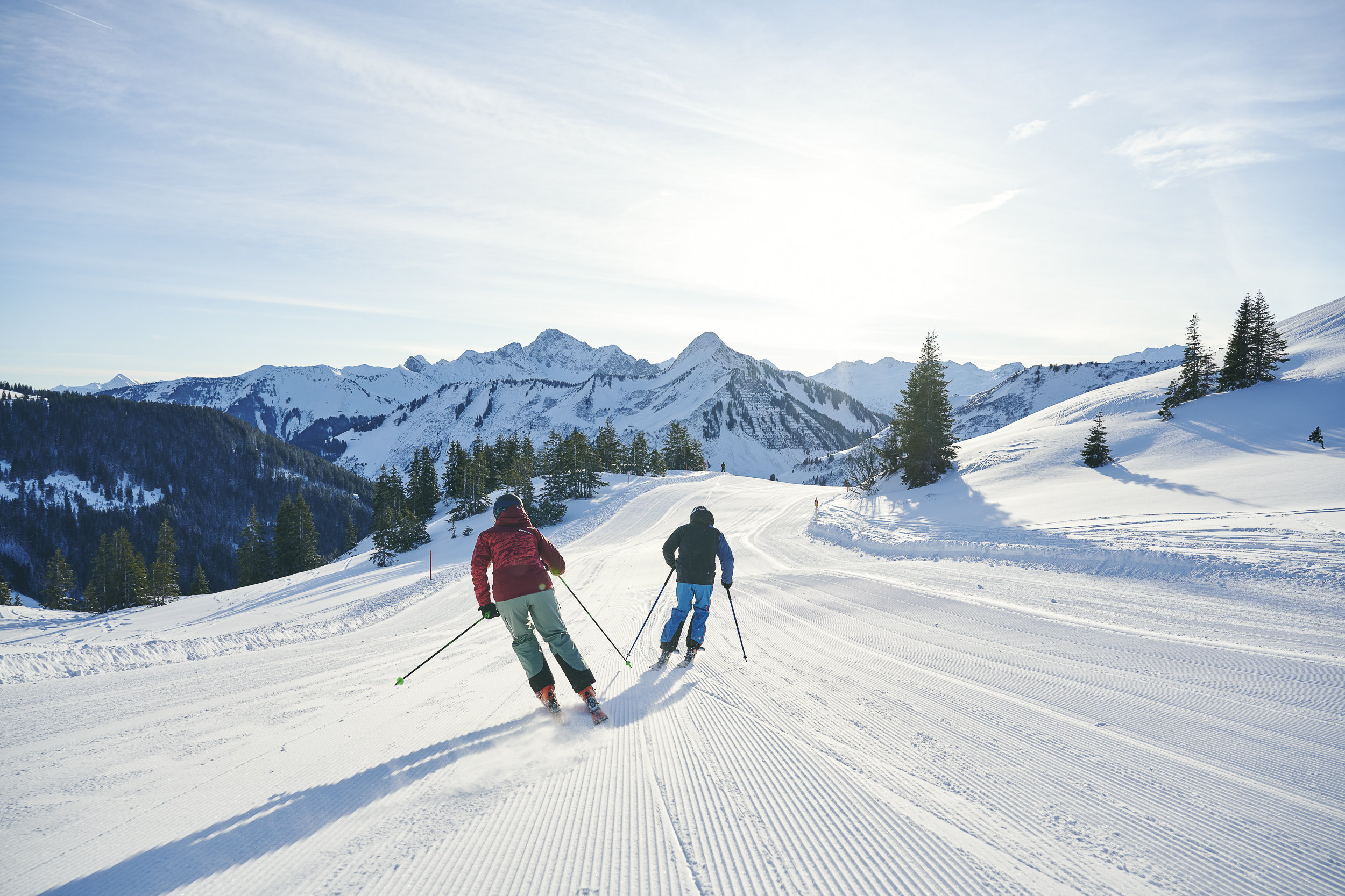 Winter in het Bregenzerwald: een sprookje in wit en groen - june. a ...